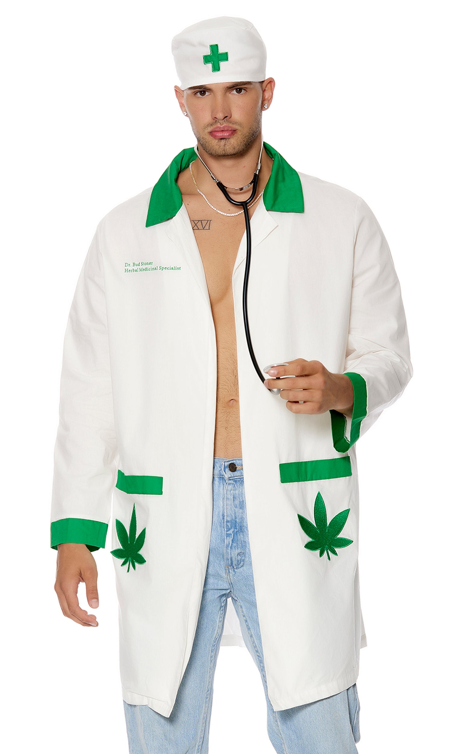 Dr. Bud Stoner Men's Doctor Costume – Forplay Inc